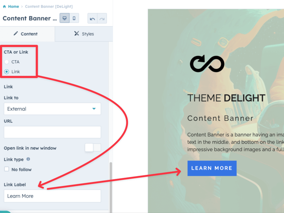 Content Utility Banner Module by www.freelopers.com
