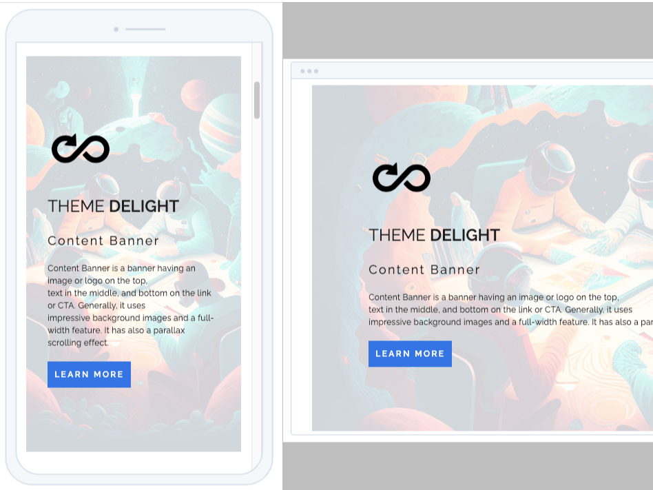 Content Utility Banner Module by www.freelopers.com